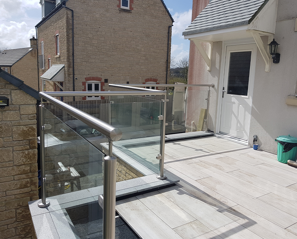 Stainless Steel & Glass Balustrades - Jay's Gates