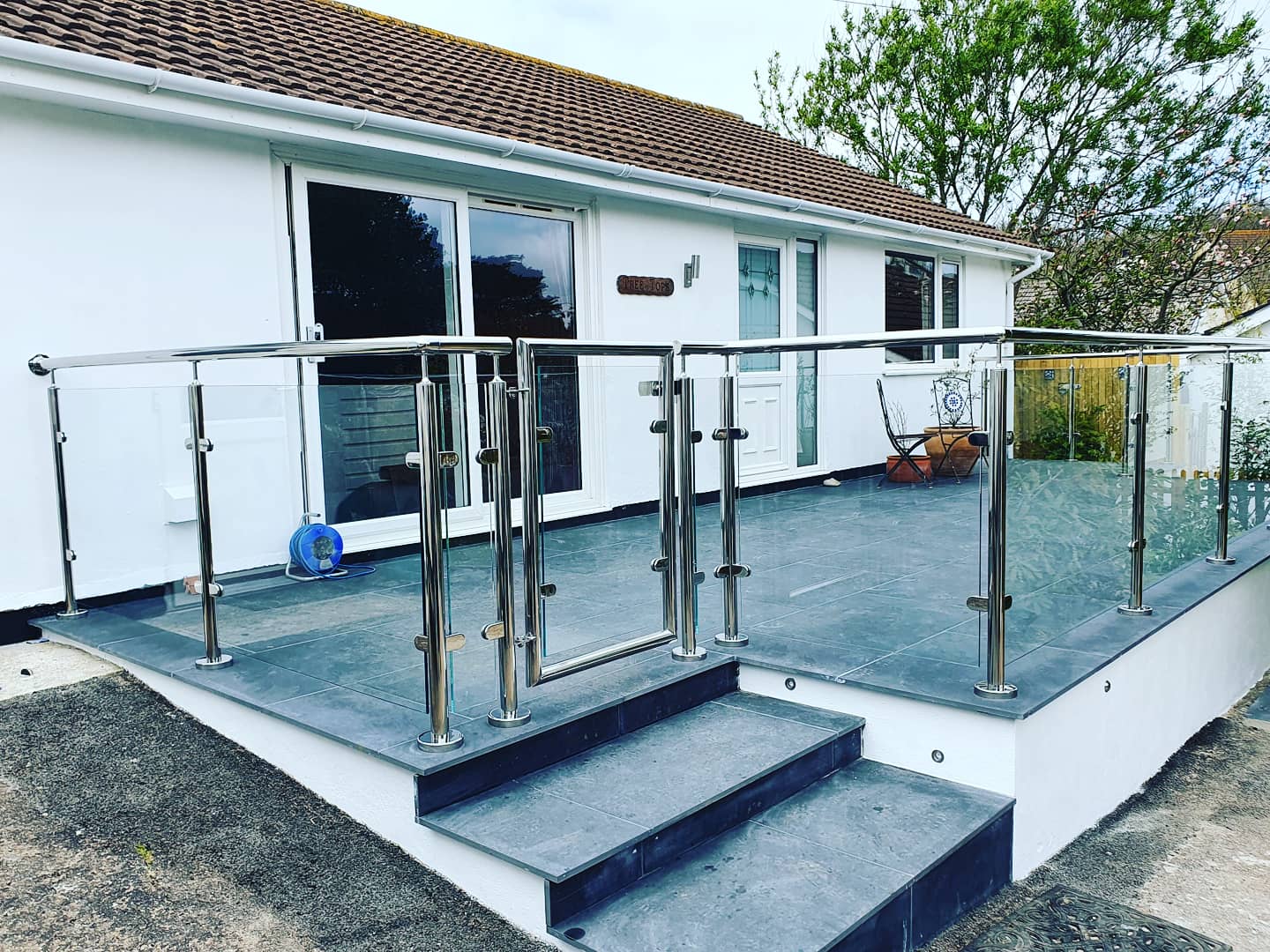 Stainless Steel & Glass Balustrades - Jay's Gates