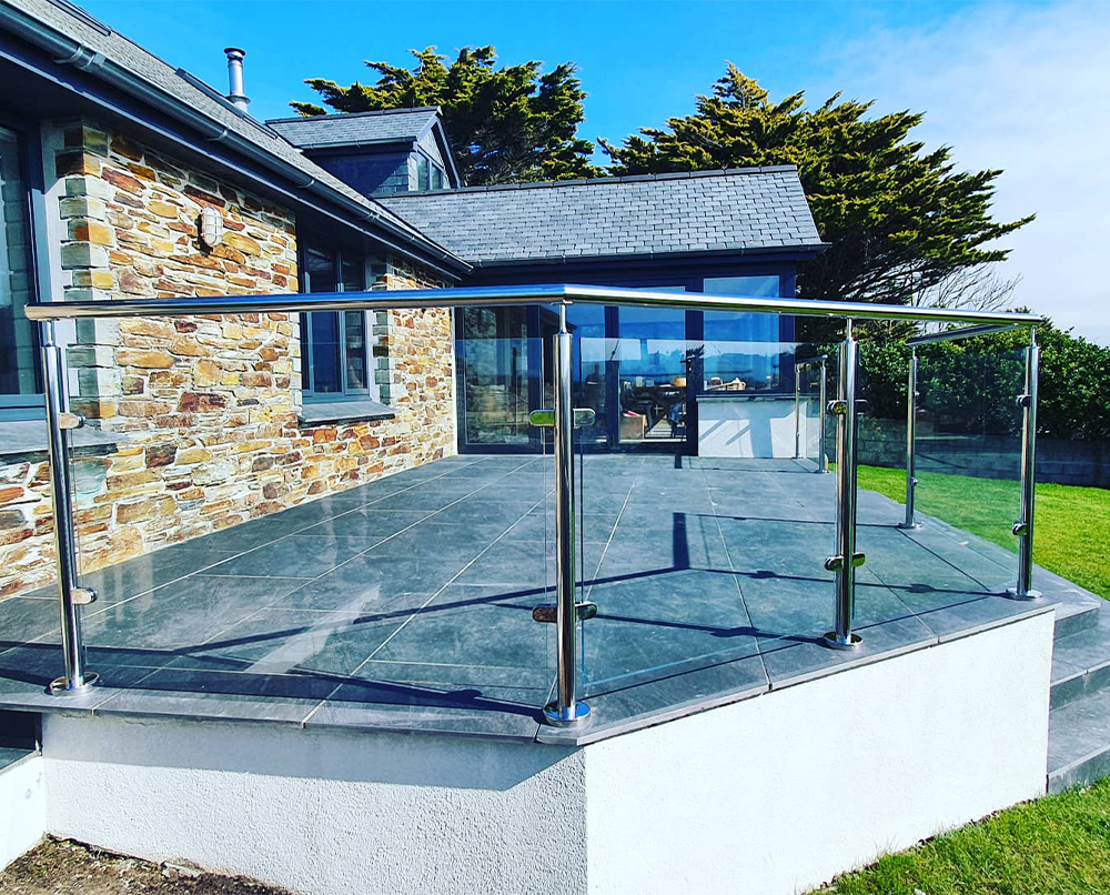 Stainless Steel & Glass Balustrades - Jay's Gates